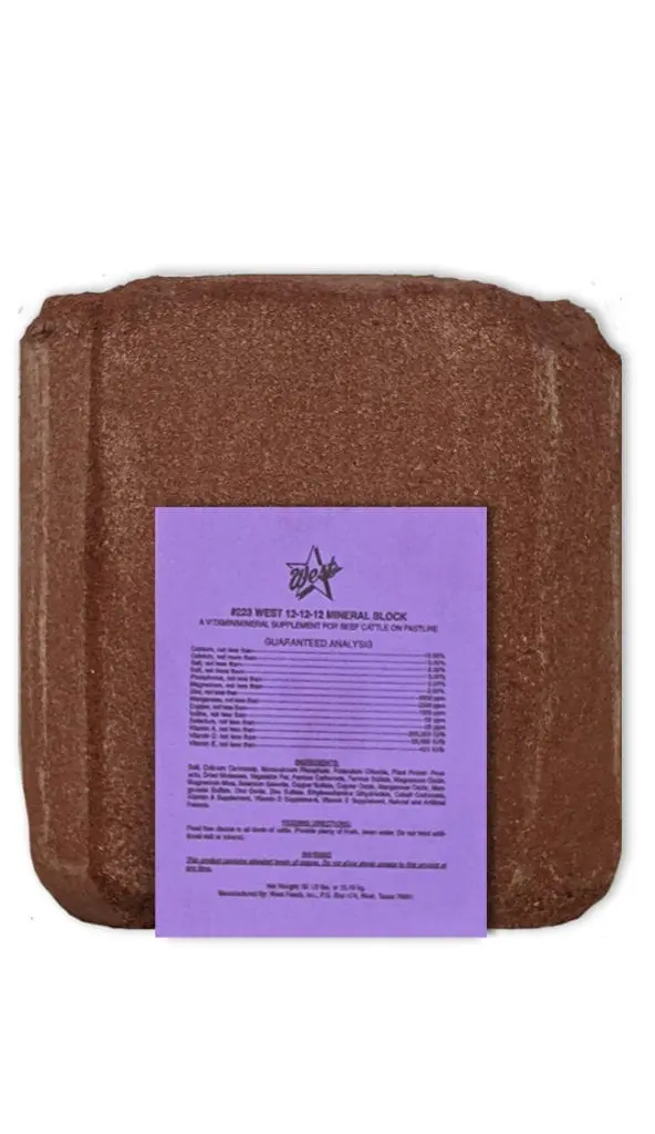 Animal and Livestock Blocks and Minerals | West Feeds, Inc.